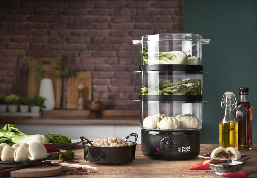 Aparat za kuvanje na pari Compact Black 26530-56 | DTM Online Shop